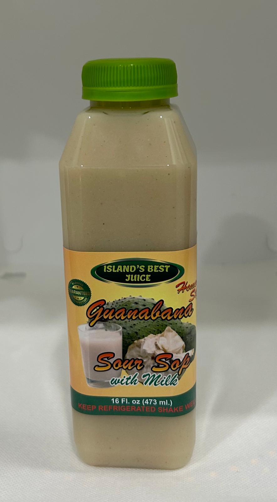 Sour-Sop with Milk – Island's Best Juice